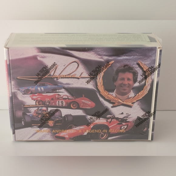 Games | Vintage Sealed 1992 Hitech Mario Andretti A Legend In Racing 5 ...